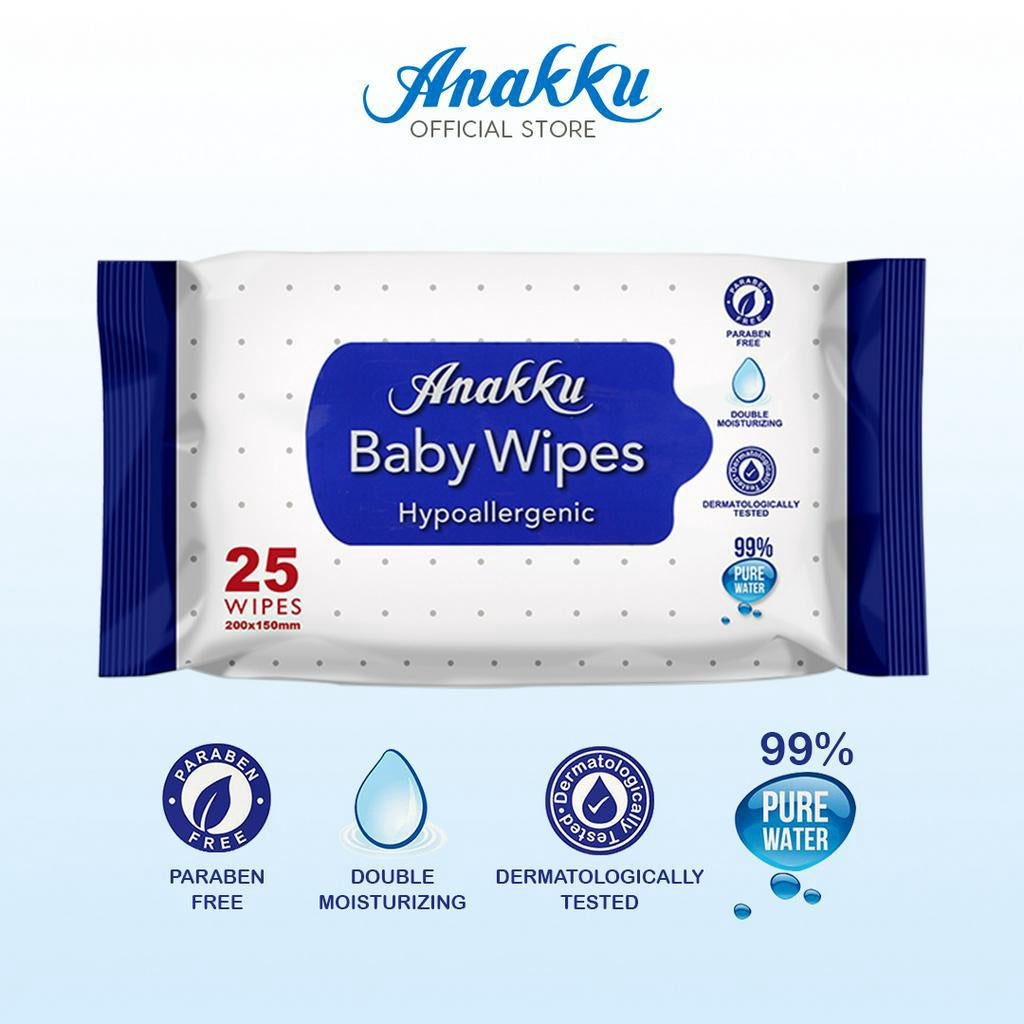 [Exclusive Bundle Deal] Anakku Baby Wipes Wet Tissue (Hypoallergenic ...